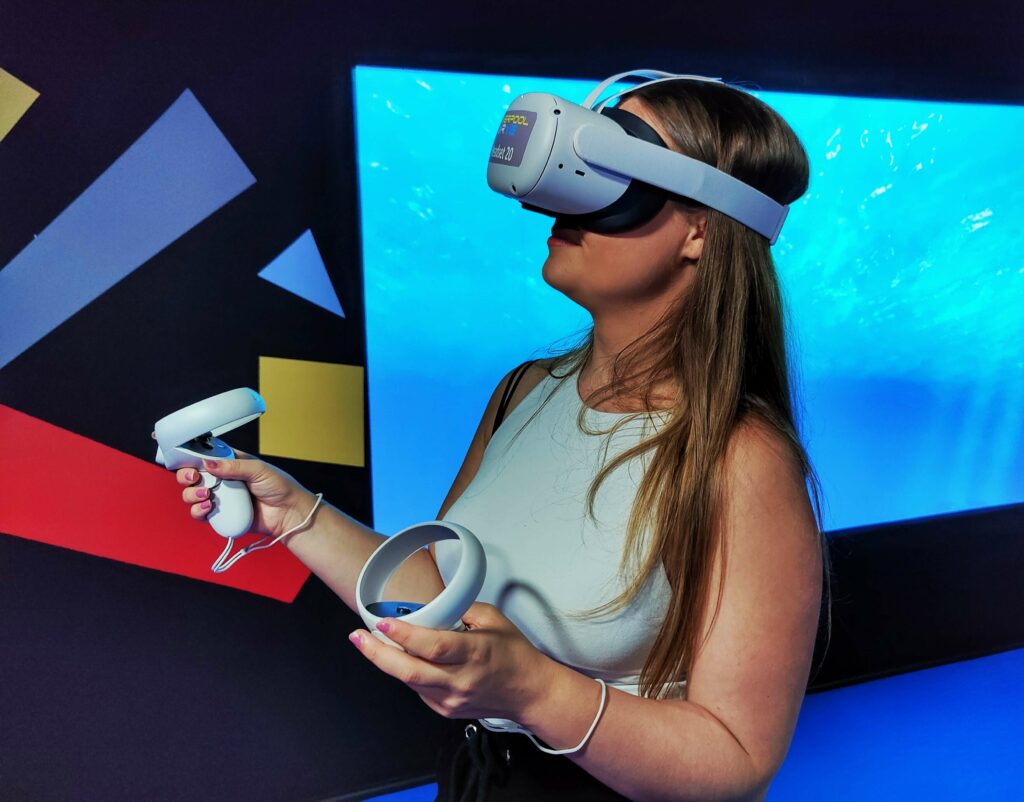 VR experience in Liverpool